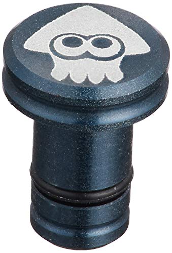 ブルー/-/42495・パッケージ個数:1・(c)2017 Nintendo「スプラトゥーン2」より、アルミ削り出しイヤホンジャックカバーが登場! 本体サイズ:6×8mm(ジャック部分:直径3.5mm) (.co.jpより)