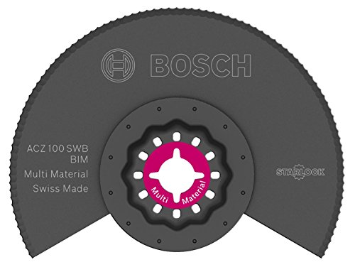 インダストリアルブラック/-/ACZ100SWBN・パッケージ個数:1・ボッシュ・マキタ・日立 OISマルチツール、ボッシュ スターロックシステム全機種で使用可能・刃幅:100mm・スタイロフォーム、ゴム、発泡スチロール、断熱材切断・入数:...