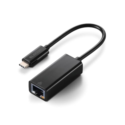 -/-/EDC-GUC3V3E-B・パッケージ個数:1・有線LANポートがない薄型のUSB Type-C(TM)搭載パソコンやNintendo Switch(TM)などのゲーム機に便利な、挿すだけですぐ使えるUSB Type-C(TM) 1...