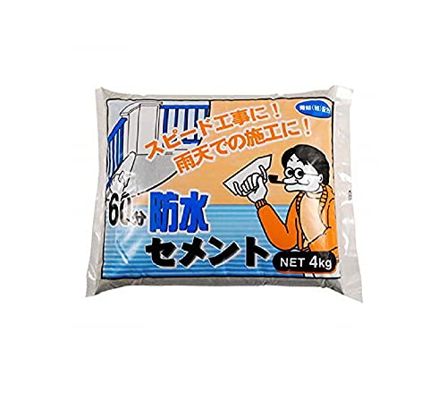 グレー/4kg/-・Size:4kg・パッケージ個数:1・色目:グレー・成分:ポルトランドセメント、砂、その他・硬化時間:約60分・施工面積:10mm厚×約300mm×900mm【特長】 ●無収縮で塗り易い。 ●急硬性(60分硬化タイプ)と...
