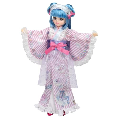 (C) TOMY (C)ECONECO・電池は使用しません。商品紹介 イラストレーター ECONECO × リカちゃんのコラボレーション第二弾はポップな柄にレースをあしらった浴衣スタイル! 人気のゆめかわアニマル模様と、レースやリボンがいっ...