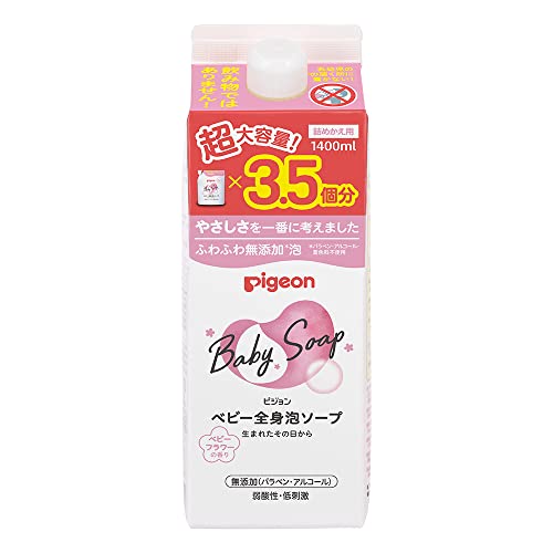 白/1400ミリリットル (x 1)/-・FlavorName:ベビーフラワーの香り・パッケージ個数:1・3.5回分　詰替え用赤ちゃんのお肌へのやさしさをいちばんに考えたスキンケア。未熟な赤ちゃんの肌に不足しがちな、お肌本来のうるおい類似成...