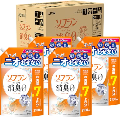 ---/詰替2100ml×4個/---・FlavorName:アロマソープSize:詰替2100ml×4個・パッケージ個数:1・商品サイズ(幅×奥行×高さ):20.0cm×12.0cm×34.0cm・原産国:日本・香り:ベビーパウダーのよう...