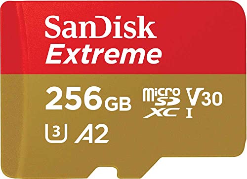 新パッケージレッド|ブラウン/256GB/SDSQXAV-256G-GH3MA・Size:256GBPatternName:単品・パッケージ個数:1・サンディスクエクストリーム microSDカードサンディスクエクストリーム microSDカード