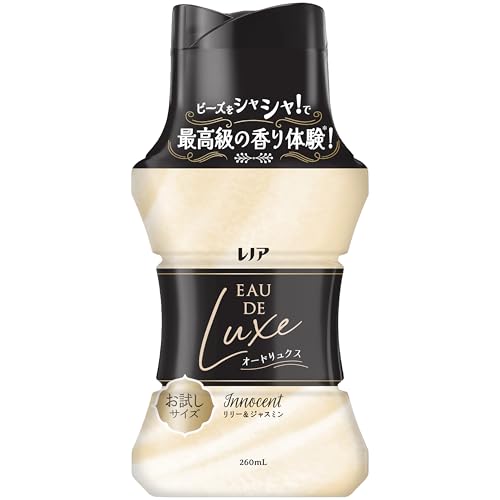 -/ミニボトル 260mL/-・パッケージ個数:1・レノアオードリュクスの香り付けビーズで最高の香り体験*・お持ちの柔軟剤と合わせるだけで、より奥行のある贅沢な香りに・「リリー＆ジャスミン」万人に愛される、リリー＆ジャスミンの優しく甘美な香...