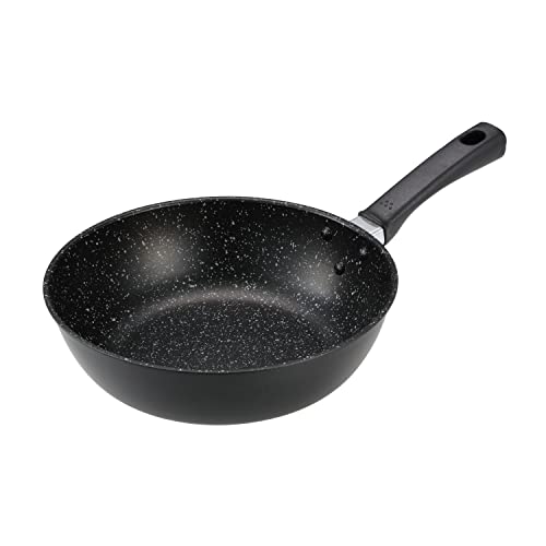 炒め鍋 ガス火用ブラック/24cm/DW-5640・Size:24cmStyle:炒め鍋 ガス火用・パッケージ個数:1・軽くてラクラク、しかも本格派。使いやすさにトコトンこだわったフライパンシリーズです。・特長アルミ鋼材の底面を厚く、サイド...
