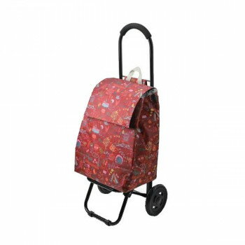 見ていて思わずほっこりするかわいいイラストが入ったショッピングカートです。サイズ本体:約W32×H42×D21cm、外寸:約W34×H85×D30cm個装サイズ：35×48×9cm重量本体:約480g、全体:約1700g個装重量：1710g...