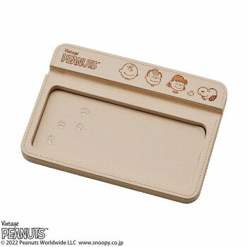 スマートフォン、ペン、鍵、小銭など普段使いの小物を便利に収納できるスマホスタンドトレーです。人気キャラクターのスヌーピーがプリントされております。※サイズは手づくり品につき個体差があるため目安です。※ロットにより色の相違が生じる場合がござい...