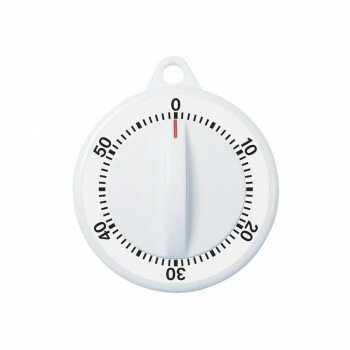 シンプルなダイヤル式タイマーです。勉強のタイムトライアルにもおすすめです。回すだけの簡単操作になっております。サイズ約W64×D35×H76mm個装サイズ：10×4×15cm重量約80g個装重量：92g仕様最大セット時間:60分生産国中国f...