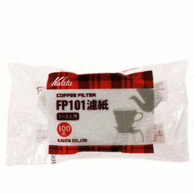 ■メーカー希望小売価格はメーカーカタログに基づいて掲載しています【仕様】 FPコーヒーフィルター 袋寸：200&times;45&times;82mm 重量：86g ●1～2人用 ●100枚入 ●ホワイト（酸素漂白） ※コーヒー濾紙は、サイ...