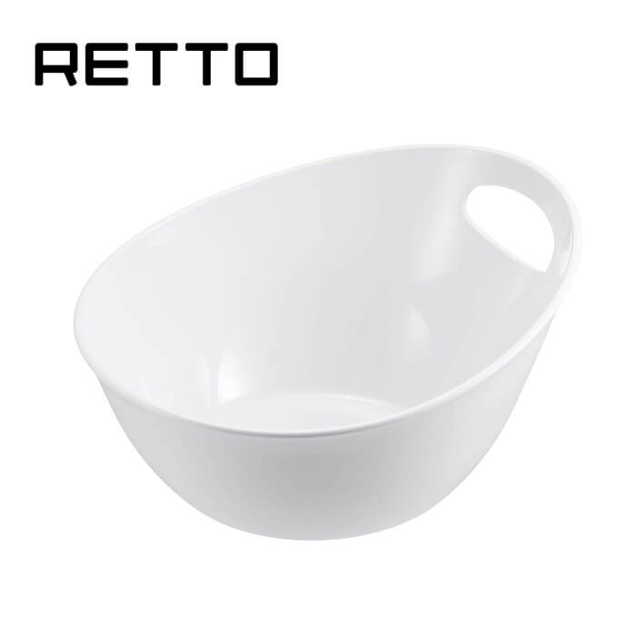 バスタイムを彩る湯手おけ。 やさしいカーブと持ち手の穴が使いやすく、 フックにも掛けられる湯手おけ。 お湯を汲む、かける、顔を洗うという 湯おけと手おけの機能をひとつに。 【仕様】 サイズ:幅25×奥行き24×高さ13.5cm 素材・材質:...