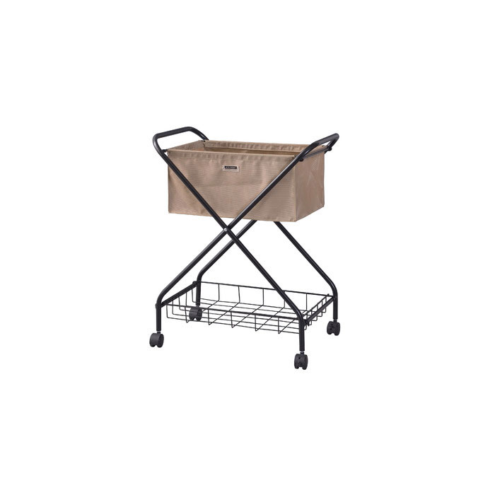 折りたたみが出来るバスケットワゴンです。 フレームを開いて下部棚、上部バスケットを取りつけるだけになります。 洗面はもちろん、ダイニング、デスクの横などにも利用が出来ます。 車に積み込みが出来るのでアウトドア商材として提案しても有りです。W...