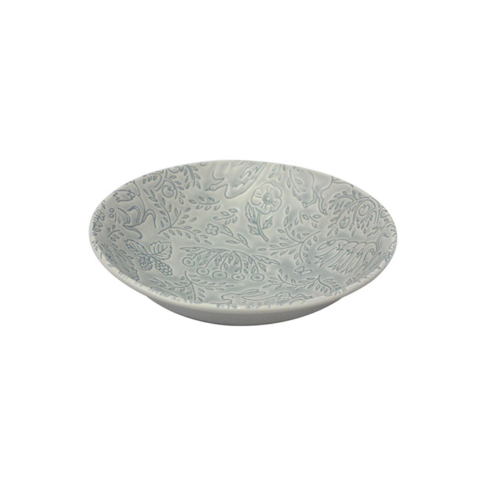 Erde (エルデ)とは大地を意味するドイツ語です。 いつまでも実りある大地であるように、そこに生きる生き物たちも永遠であるように、願いを込められたデザインのシリーズです。 サイズ：直径16×H3cm 材質：磁器日本製