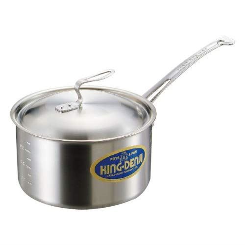 ・外寸 :φ226mm 底径:195mm・内寸 :φ210×120mm・重量:1.8kg・材質:SUS445M2(モリブデン鋼2%含有)・容量:4.0L●IH専用鍋のハイクラスモデル・ニューキングデンジの熱への変換率は95%以上、熱伝導性に...