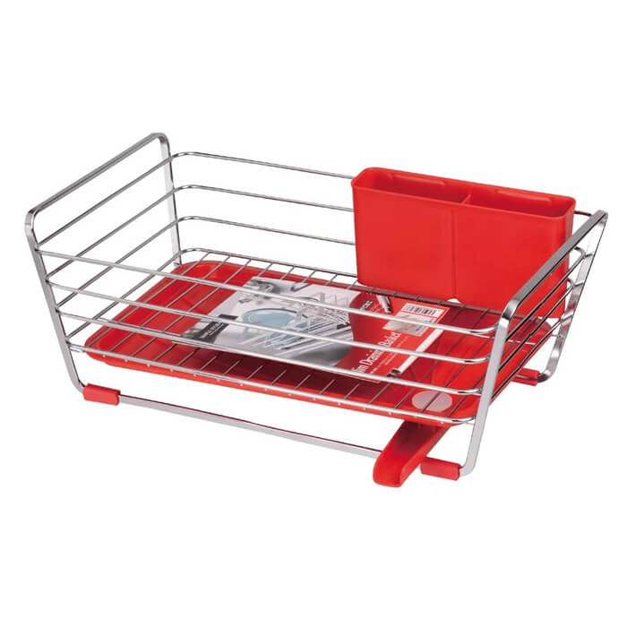 ●スタイリッシュなフォルムにカラーアクセントをつけてより印象的に ●防サビ加工 ●場所をとらないスリムサイズ ●トレーが傾斜しているので排水ノズルを伝ってシンクに水が流れていき、水捨ての手間が省ける ●トレーのウラ面にある排水ノズルは可動式...