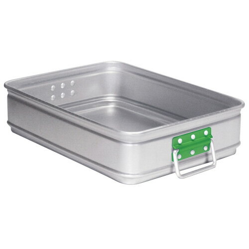 【仕様】間口×奥行×高さ：550mm×370mm×115mm・精度の高いスタッキングでガッチリと積み上げできます。　・他のメーカーの商品にもスタッキングできます。 （アカオアルミ番重は除く）　※蓋はアルミ番重蓋をご使用ください。色違いはこち...