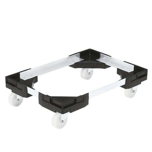 【仕様】サイズ表示：番重用間口×奥行×高さ：587mm×401mm×146mm車輪：直径75×4　自在 ナイロン車耐荷重：210kg　●キャスターの取り付けにボルトを使用しない｢ボルトレスタイプ｣で抜け落ちる心配がありません。また、キャスタ...