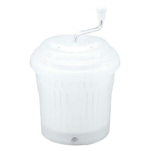 【仕様】容量：10L外径×高さ（ハンドル含高さ）：340mm×340(455)mmカゴ内径×高さ：270mm×230mm本体・蓋/ポリプロピレン、カゴ/ポリエチレン、水抜き栓/シリコンゴム　●抗菌加工で衛生的に使えます。 ●本体が半透明のた...