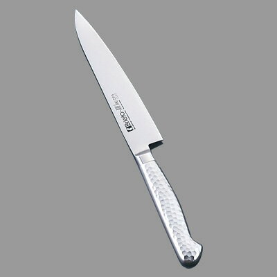【仕様】サイズ：12cm全長：240mm質量：75g背厚：1.8mmブライトM11プロ 割込シリーズ モリブデン・バナジウム鋼割込 ●錆びにくい13クロームステンレスに、刃物鋼では最高級のモリブデン・バナジウム鋼を刃部に割り込み、最新の設備...
