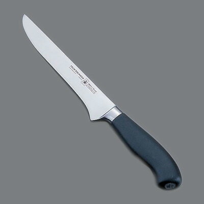 【仕様】サイズ：13cm全長：250mm質量：102g背厚：2.7mmフェリックスプラチナムシリーズは熟練工によってモリブデンバナジウム鋼を鍛造し製造された、シェフに愛用されている庖丁です。優れた耐食性、カミソリのような鋭い刃、物理的デザイ...
