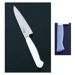 【仕様】サイズ：12cm全長：240mm質量：70g背厚：1.8mm抗菌カラー庖丁 【抗菌カラー庖丁の特長】庖丁本体はBrieto-M11PRO シリーズを使用し、柄の部分に抗菌剤を配合して特殊塗装をしているので、食材別に使い分け管理と衛生...