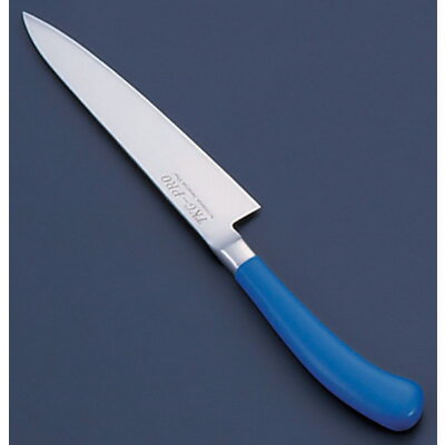 【仕様】サイズ：15cm全長：270mm質量：70g背厚：2.0mmTKG-PRO（プロ） 業務用 抗菌カラー包丁　これからの衛生管理の決定版！　多彩なカラーバリエーションハンドルのカラーは6色あり、肉類、魚貝類、野菜、果実、パン類、加工済...