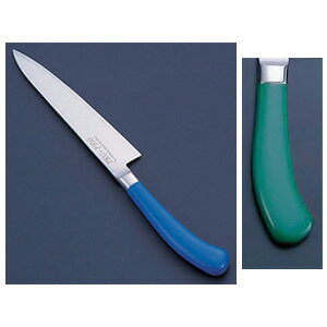 【仕様】サイズ：15cm全長：270mm質量：70g背厚：2.0mmTKG-PRO（プロ） 業務用 抗菌カラー包丁　これからの衛生管理の決定版！　多彩なカラーバリエーションハンドルのカラーは6色あり、肉類、魚貝類、野菜、果実、パン類、加工済...