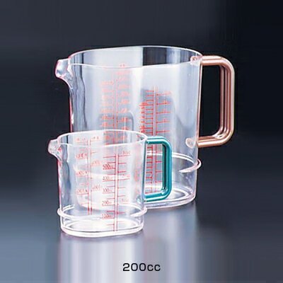 【仕様】 容量：200cc 幅×奥行×高さ：80mm×62mm×90mm 最小目盛：50cc 耐熱温度：140℃ ※洗浄機対応 ※電子レンジ対応■メーカー希望小売価格はメーカーカタログに基づいて掲載しています