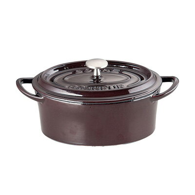 【仕様】 サイズ：11cm （内径）間口×奥行×深さ：110×77×46mm 容量：0.28L 質量：0.9kg 底径：104×67mm 材質：本体／鉄鋳物ホーロー加工 ツマミ／ステンレス ※電磁調理器に対応しておりません。■メーカー希望小...