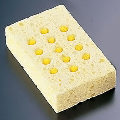 【仕様】色：イエロー幅×奥行×高さ：120×70×30mm TUCEL HYGIENIC FUSEDWARE トゥーセル ブラシも色分け・使い分け! ―HACCP対応― 材質：ポリプロピレン ※アメリカ製 ●やわらかいところはスポンジで、こ...