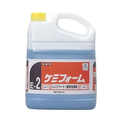 【仕様】 質量：4kg 厨房機器・設備用洗剤 厨房各所の洗浄に最適。油汚れや焦げ付き等のしつこい汚れに! ●レンジフードや壁などの垂直面や手の届かない場所の、面倒な油汚れを落とす泡状タイプ。 ●泡状に出るため、たれ落ちることがなく洗浄作業が...