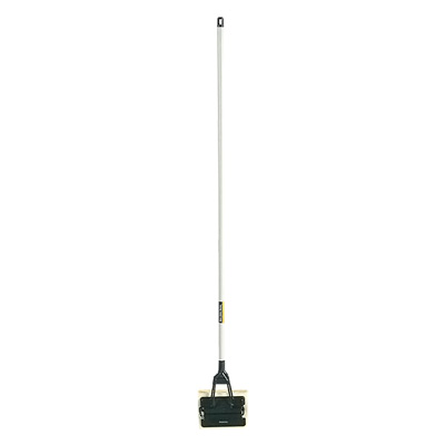【仕様】 メーカー品番:CL-506 規格:本体セット 幅:180mm 全長:1430mm ●レバーひとつでスポンジがしっかりと絞れる便利な機能付です。