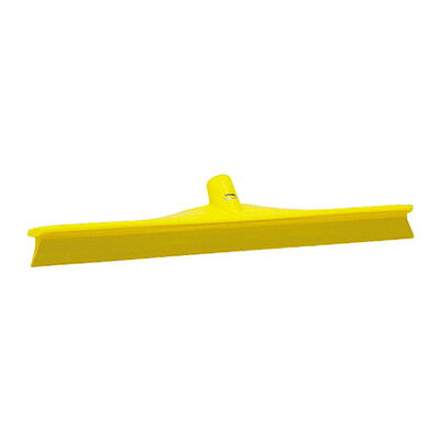 【仕様】 メーカー品番:7150 カラー:イエロー サイズ:39x500mm 材質:ポリプロピレン、特殊ゴム 耐熱温度:120℃ ●軽量かつ抜群の水切れが得られ、衛生的な一体成型のスクイージーです。