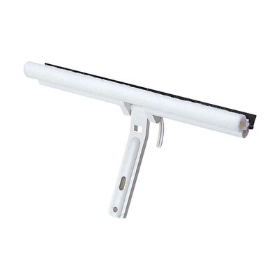 【仕様】 幅:240mm 材質:ABS樹脂、ウレタンスポンジ、合成ゴム ●スポンジ付きでシャンプーの役目をしながらゴムの 角度が常に最適に保つので、水切り効果を最高に仕上 げます。