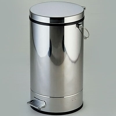 【仕様】 規格：P-3型B 缶有無：中缶付 直径×高さ：270×500mm 容量：18L 中缶:18-8 φ240×H380mm ●ステンレス製で耐久性抜群です。 ●ペダル開閉式で、両手がふさがっていても楽々操作。 ●大型開閉部によりゴミの...