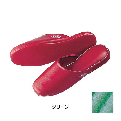 【仕様】 メーカー品番：SSK-5151 色：グリーン サイズ：L 寸法：26.0～27.0cm ホテル・旅館・病院・医院・学校・ゴルフ場・各種施設等で ●共クルミ底 ●アキレス抗菌レザレット素材 ●屋内専用 ●抗菌・防臭加工 ※サイズは目...