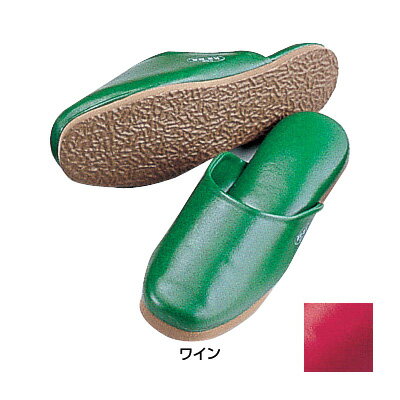 【仕様】 メーカー品番：SSK-5213 色：ワイン サイズ：L 寸法：26.0～27.0cm ホテル・旅館・病院・医院・学校・ゴルフ場・各種施設等で ●天然ゴム入スポンジ底 ●アキレス抗菌レザレット素材 ●屋内専用 ●抗菌・防臭加工 ※サ...