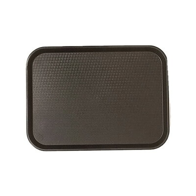 【仕様】 メーカー品番：1418FF 色：110【ブラック】 幅×奥行：457×356mm (底内寸)幅×奥行：420×320mm カートン入数：12 ファースト フードトレーお求め易い価格のファーストフードトレーは、ファーストフードレスト...