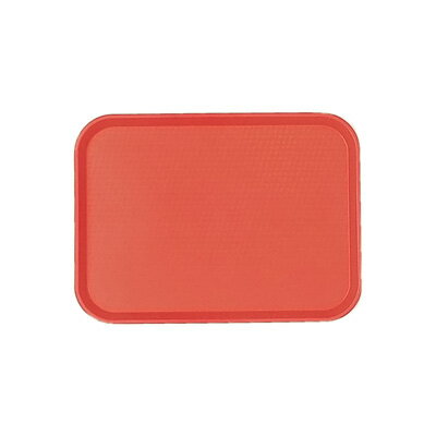 【仕様】 メーカー品番：1014FF 色：163【レッド】 幅×奥行：350×270mm (底内寸)幅×奥行：315×235mm カートン入数：24 ファースト フードトレーお求め易い価格のファーストフードトレーは、ファーストフードレストラ...