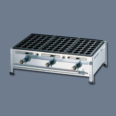 【仕様】 型式：2枚掛 ガス種：12・13A 幅×奥行×高さ：410×350×180mm (穴径38・深さ23) 質量：12kg ガス消費量(1時間当たり):5,510kcal ガス接続口:径9.5mm ■メーカー希望小売価格はメーカーカタ...