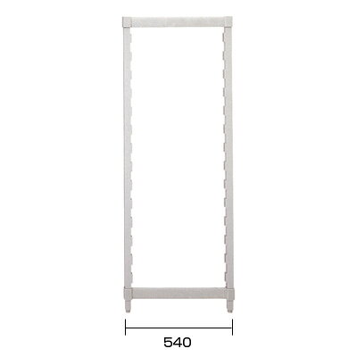 【仕様】 メーカー品番：CSPK2164 奥行×高さ：540×1630mm キャンブロカムシェルビングは、斬新なシェルビングシステムで、効果的な保存管理に役立ちます。 冷蔵室や冷凍室など湿気の多い場所でも使用でき、それぞれのパーツはポリプロ...