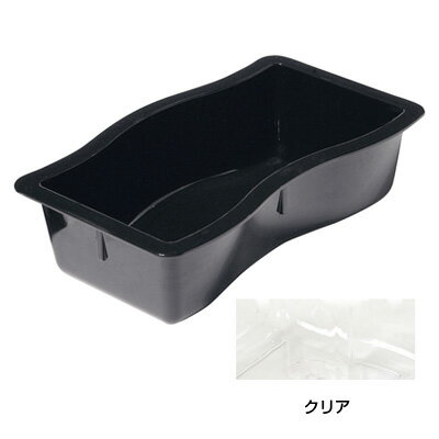 【仕様】 メーカー品番：6984 サイズ：ハーフ カラー：クリア 幅×奥行×高さ：254×153×70mm 容量：1.54L ●ハーフロングパン6982用のインサートパンです。ハーフサイズなら2個、サードサイズなら3個入ります。