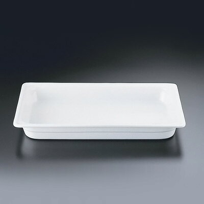 【仕様】 間口×奥行：530×325mm 深さ：25mm メイフェア ガストロノームディッシュシリーズ ●電子レンジ、オーブンに使用できる陶器製のガストロノームディッシュ。 ●ヴァンセンヌチェーフィング、KINGOオープンスタイルチェーフィ...