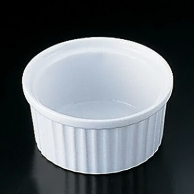 【仕様】 規格:IM 直径×高さ:76×51mm 容量:120c.c. 内径×深さ:63×40mm 耐熱性磁器シリーズ 耐熱温度:400℃ ●オーブン・電子レンジに使用できます。 ※直火にはかけられません。 ※電子レンジ対応