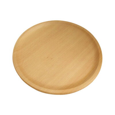 【仕様】 メーカー品番：ma-2707 規格：小 外径×高さ：直径190×21mm Buffet Plateビュッフェ プレート 天然木(ツガ材)