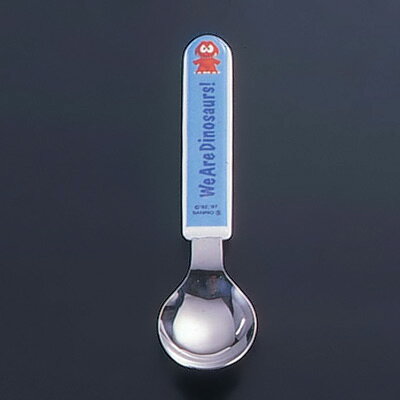 【仕様】 形状名：スプーン 全長：124mm メラミン お子様食器｢ダイナソワーズ｣シリーズ ●洗浄機対応