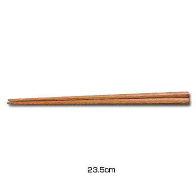 【仕様】 サイズ：23.5cm 業務用、学童用御箸に最適! ●折れにくく、曲がりにくい為、長期間使用可能。 ●水をほとんど吸わず、抗菌効果もあり、煮沸洗浄にも耐えられます。 ●塗装等の表面処理はしておらず、素材本来の光沢、木のぬくもりを美し...