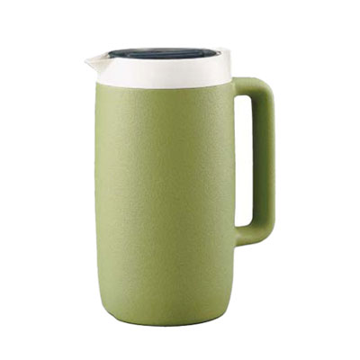 【仕様】 カラー：グリーン 容量：1.7L 直径×高さ：135×250mm 底径(外寸)：115mm 重量：0.47kg ●断熱材使用により保温力が高く、本体表面が結露しません。 ●蓋の着脱は1/4回転でラクラク。 ●氷と水を入れての注水も...