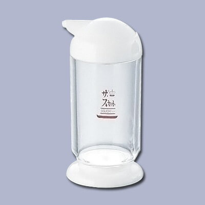 【仕様】 カラー：白 直径×高さ：57×143mm 容量：160c.c. ザ・スカット スパイスシリーズ2 材質:本体/アクリル フタ/AS樹脂 耐熱温度:101℃ ●表面張力の作用で、誘導壁の間に流れ込み、そのまま蓋の内壁を伝って下に落ち...