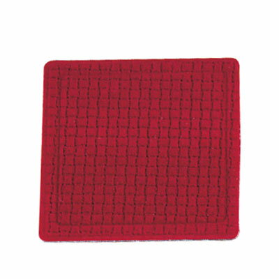 【仕様】 メーカー品番：＃330 形：角 色：ワインレッド 幅×奥行：93×93mm ●スエードのもつ独特の質感と優れた吸水性がポイントです。